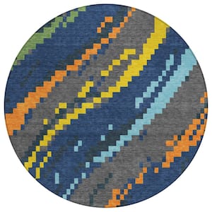 Addison Rugs Chantille Machine Washable Indoor/Outdoor Abstract ACN2828 ...