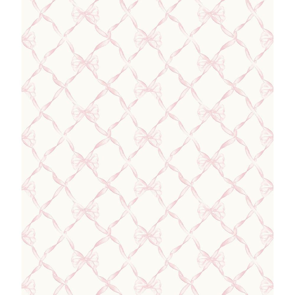 LOVESHACKFANCY Baby Bow Pink Jam Peel and Stick Wallpaper LFS5012 - The ...