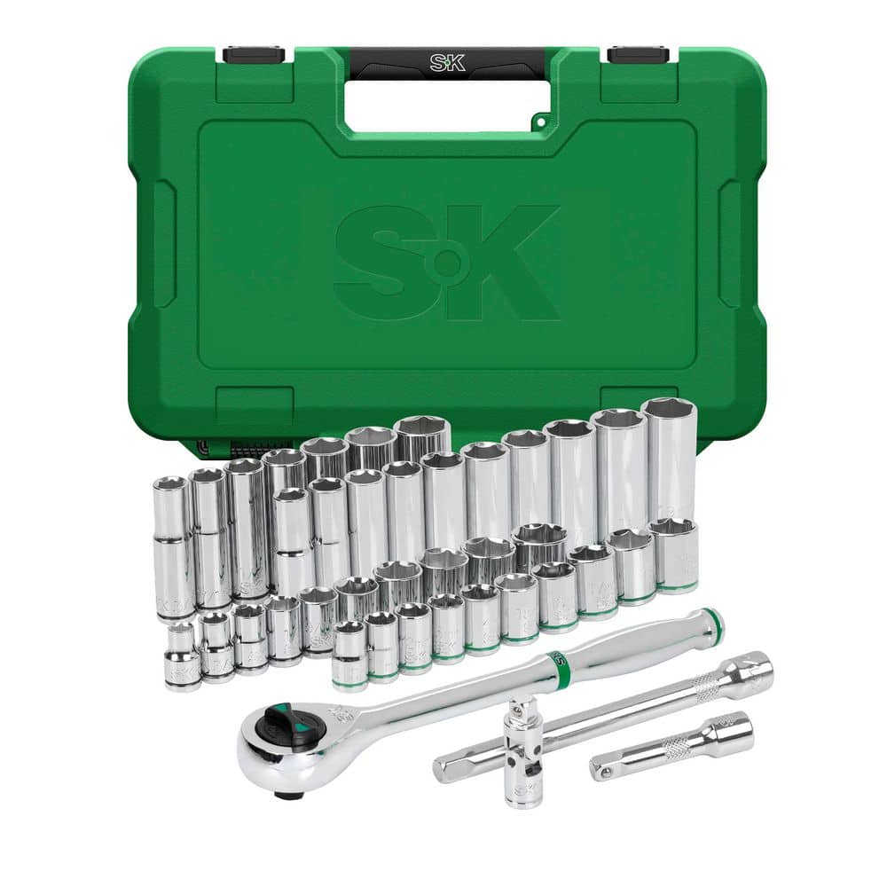 SK SK 41 Piece 3/8 160P Mechanic Tool Set SK01482 - The Home Depot