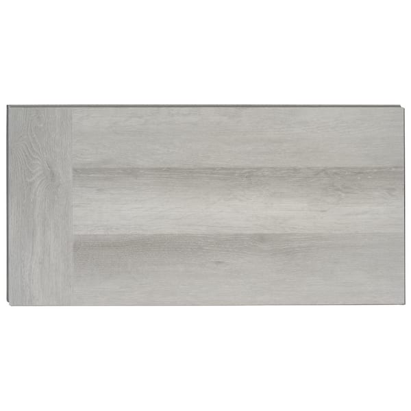 Ivy Hill Tile Stacy Garcia Chic Parquet 20 MIL Silver 6 in. x 0.2 in ...