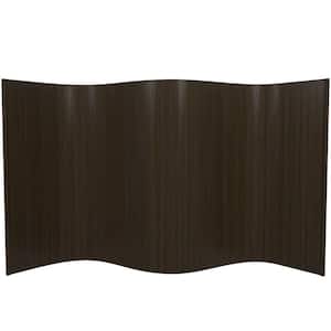 Reviews for RED LANTERN Bamboo Wave 48 in. Dark Mocha 1-Panel Room ...