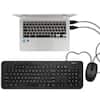 Macally USB Wired Keyboard and Mouse Combo Bundle for PC, Desktop ...