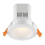 EnviroLite Easy-Up 3 in. White Baffle Recessed Integrated LED Kit at 94 ...