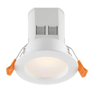 EnviroLite Easy Up 6 in. White Integrated LED Recessed Kit EV608943WH27