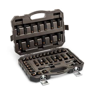 MYWISH 3/8 in. Drive Impact Socket Set 50-Piece SF-MYISS0001 - The Home Depot