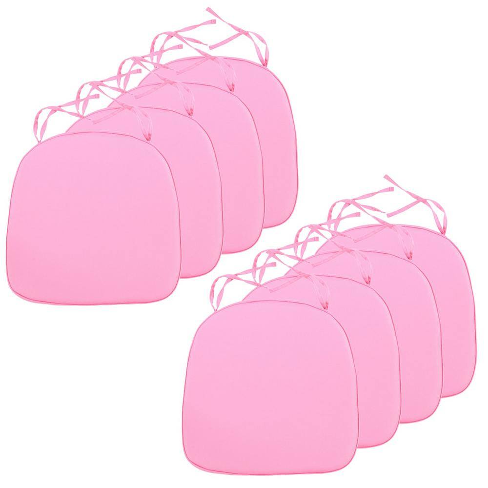 Leisuremod Modern Soft Comfortable Dining Chair Cushion Pads With Ties ...