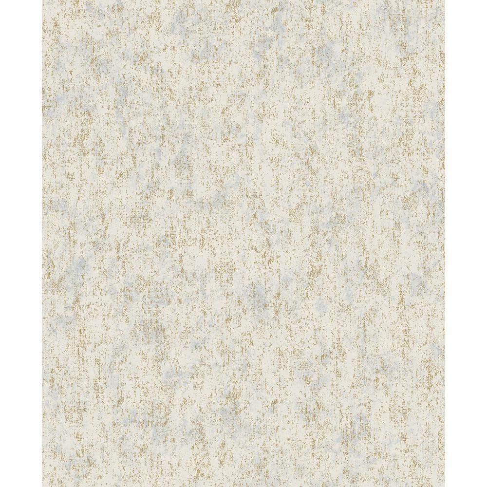 Lustre Collection Gold/White Speckled Metallic Finish Paper on Non ...