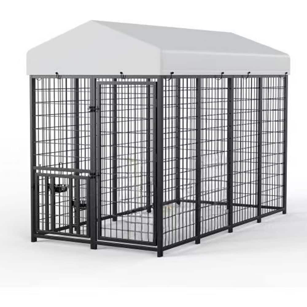 Miscool Avex Large Dog Kennel Outdoor Pet Pens Dogs Run Enclosure ...