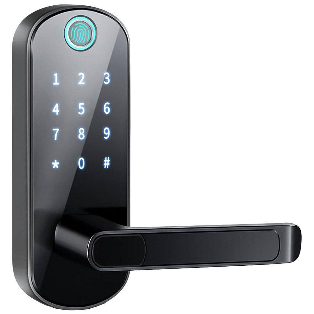 Bluetooth Enabled Fingerprint and Touchscreen Keyless Entry Auto Lock ...