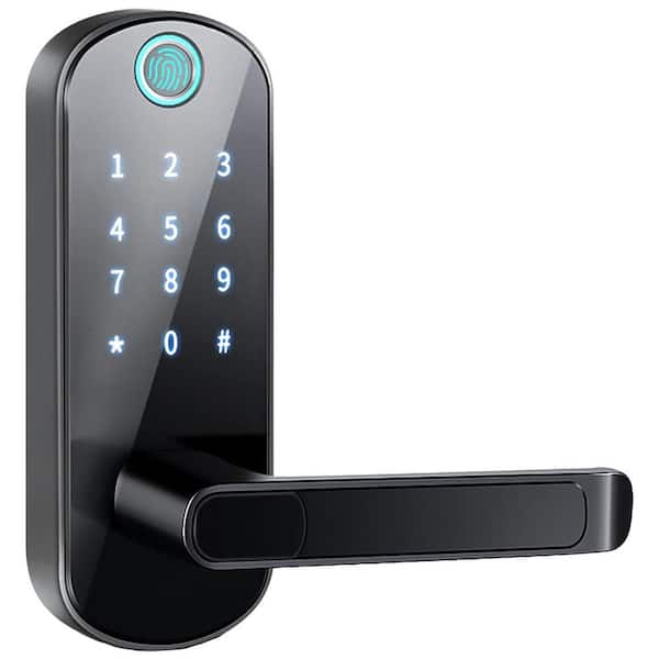 Bluetooth Enabled Fingerprint and Touchscreen Keyless Entry Auto Lock ...