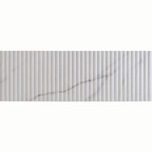 Apollo Tile Imprint 11.81 in. x 35.48 in. Matte White Ceramic Large ...