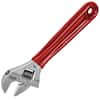 Klein Tools 15/16 in. Extra Capacity Adjustable Wrench with Plastic ...