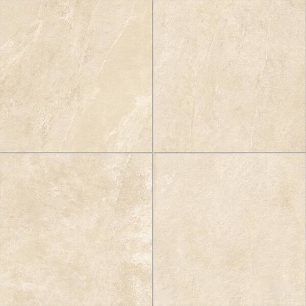 Corso Italia Sample - Slate White 6 in. x 6 in. x 0.75 in. Stone Look ...