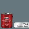Glidden Premium 1 gal. #PPG1037-5 Night Rendezvous Satin Interior Latex ...
