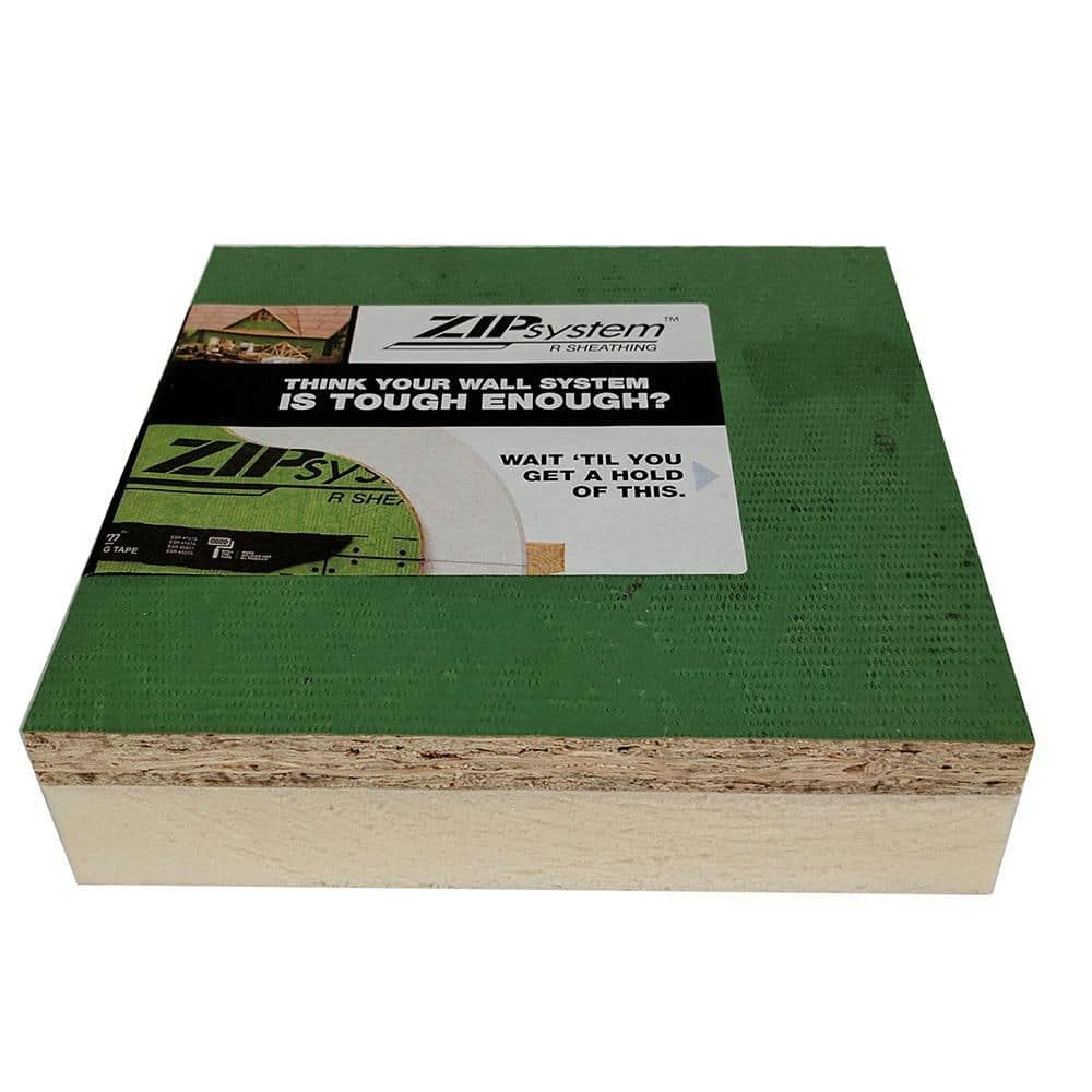 Huber Zip-R 1 7/16 in. x 4 ft. x 8 ft. Oriented Strand Board Insulated ...