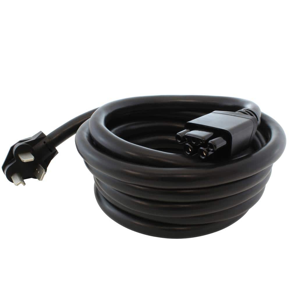 AC WORKS 15 ft. 24 Amp Gen 2 EV Charging NEMA 10-30 Adapter For Gen. II ...