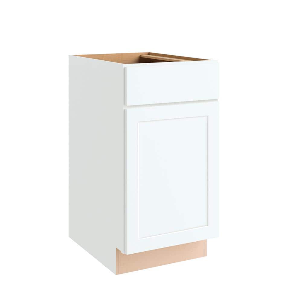 Hampton Bay Courtland 18 in. W x 24 in. D x 34.5 in. H Assembled Shaker ...