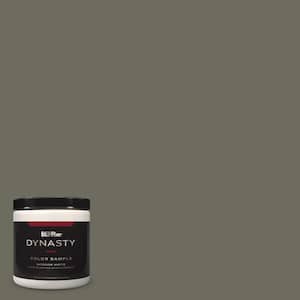 BEHR PREMIUM PLUS 8 oz. #N370-6 Gladiator Gray Semi-Gloss Interior ...