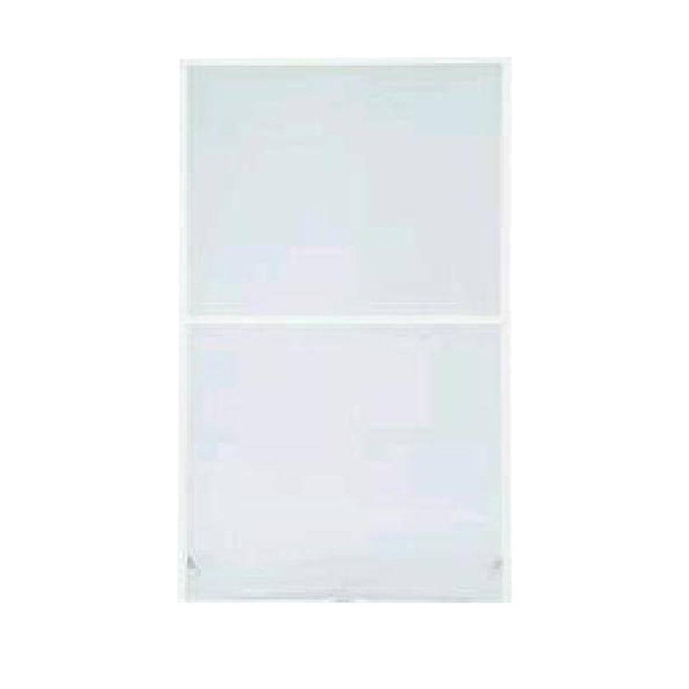 Air Master Windows and Doors 24 in.. x 25-1/8 in. White Aluminum Screen ...