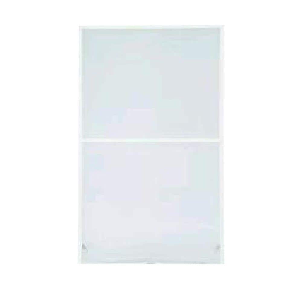 Air Master Windows and Doors 24 in.. x 25-1/8 in. White Aluminum Screen ...