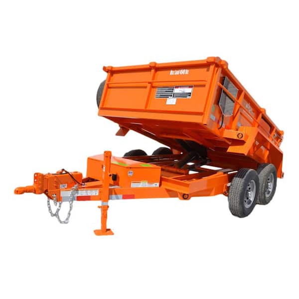 Unbranded 6' x 10' Dump Trailer Rental DMP610 - The Home Depot