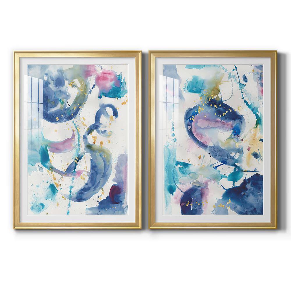 Wexford Home Fiesta I By Wexford Homes 2-Pieces Framed Abstract Paper ...