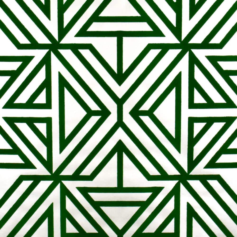 A-Street Prints Helios Green Geometric Green Wallpaper Sample 2902 ...