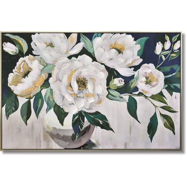 Classy Art 1-Piece Framed Mixed Media Nature Wall Art 31.5 in. x 47.2 ...