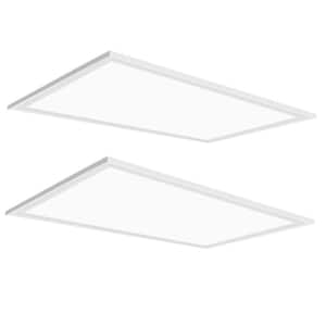 Bieuoram 2 ft. x 4 ft. 7800 Lumens Integrated LED Panel Light, 5000K ...