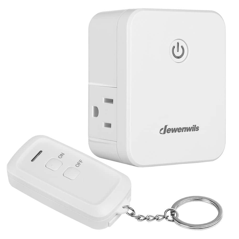 DEWENWILS Indoor Wireless Remote Control Outlet, No Interference Remote ...