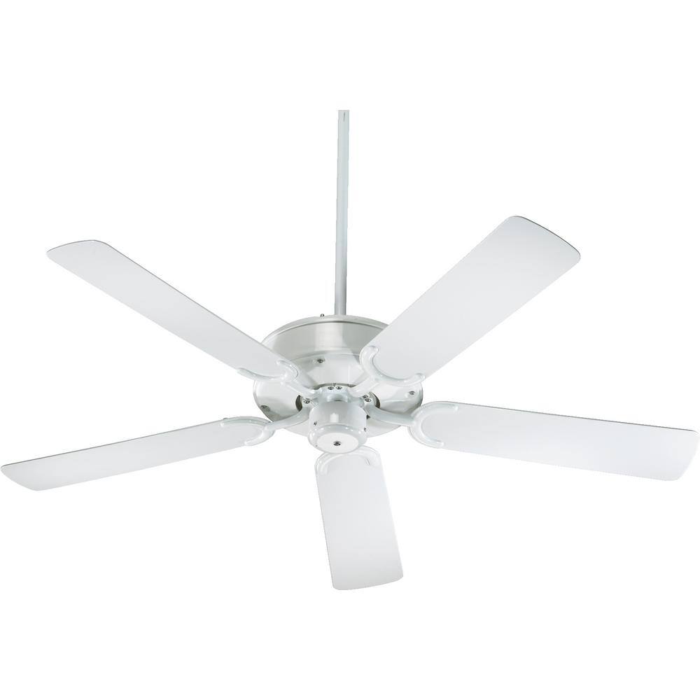 Quorum INTERNATIONAL All-Weather Allure 52 in. Indoor/ Outdoor White ...