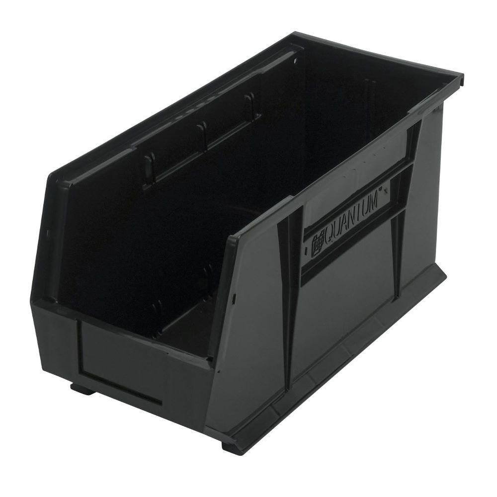 QUANTUM STORAGE SYSTEMS Ultra-Series 5-Gal. Stack and Hang Storage Tote ...