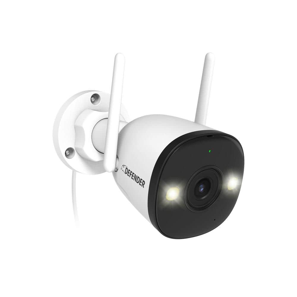 Defender AI Powered 4K Guard Pro Wi-Fi 6-Plug-in Security Camera ...