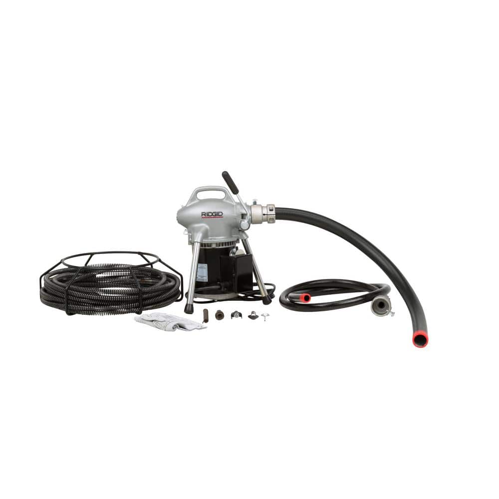 RIDGID K50-8 Sectional Drain Cleaning Machine for 3/4 in. to 4 in ...
