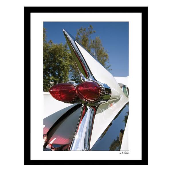 VENICE BEACH Collections Heller Photography Classic Cadillac Fin Framed ...
