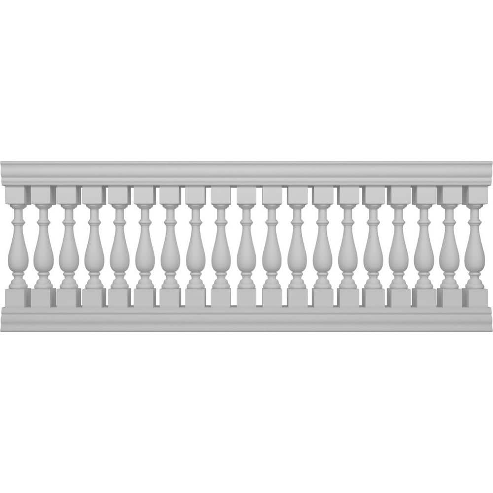 Ekena Millwork Fiberthane Traditional Balustrade 108 in. L x 41 in. H ...