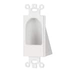 Commercial Electric Recessed Decor Insert - White 5084-WH - The Home Depot
