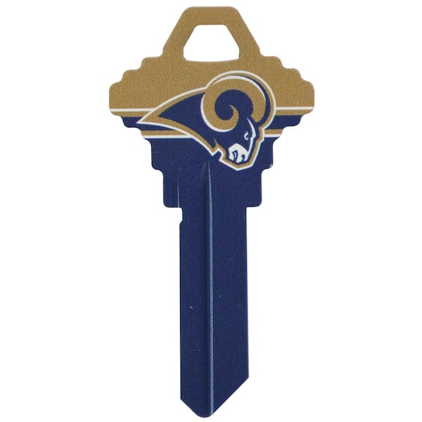 The Hillman Group #68 LA Rams House Key 89615 - The Home Depot