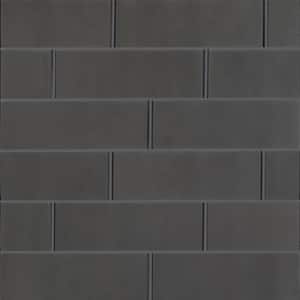 MSI Take Home Tile Sample -Oyster Gray 4 in. x 4 in. Mixed Glass Tile ...
