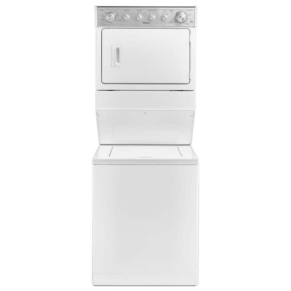 Whirlpool White Laundry Center with 2.5 cu. ft. Washer and 5.9 cu. ft ...