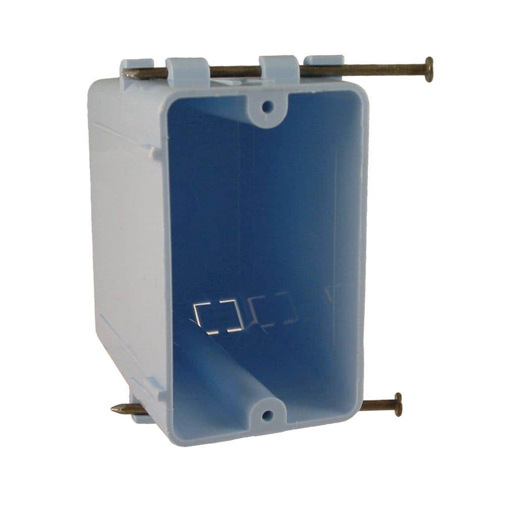 RACO 1-Gang Non-Metallic Cable Box, 3-1/2 in. Deep with Nails (100-Pack ...