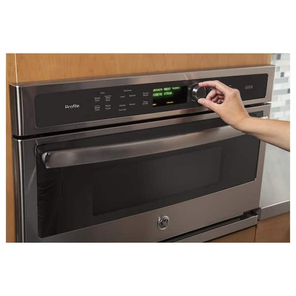 GE Profile 27 in. Single Wall Oven Advantium Technology Stainless Steel PSB9100SFSS