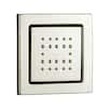 KOHLER WaterTile 4-7/8 in. Square 22-Nozzle 2.5 GPM Body Spray with ...