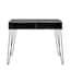 Novogratz Athena Black Marble Nesting Table 7021899COM