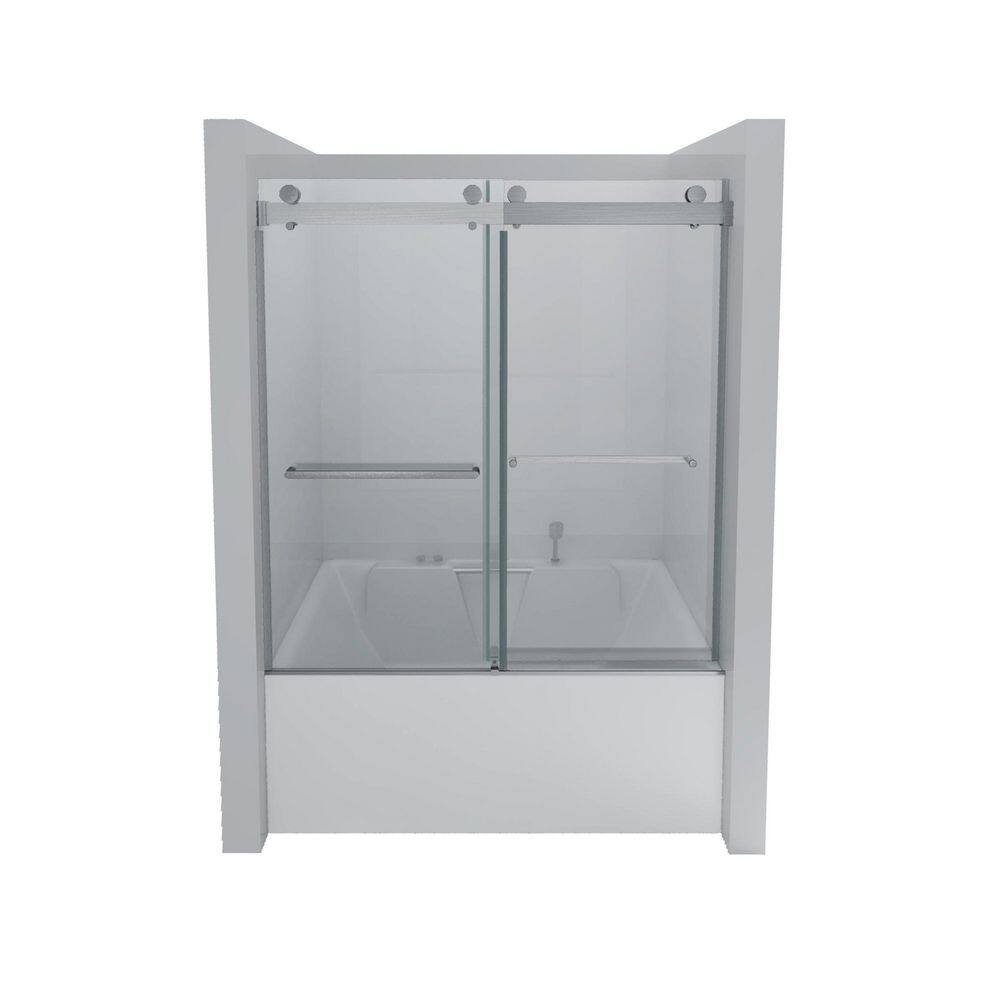 Have a question about RAINLEX 60 in. W x 60 in. H Sliding Frameless Tub ...