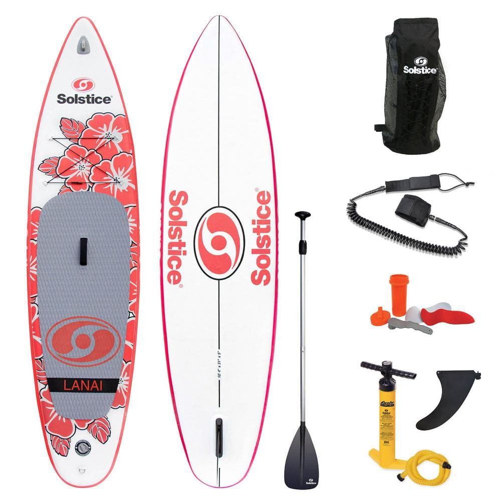 Solstice Watersports Lanai 10 ft. Inflatable Stand-Up Paddle Board Kit ...