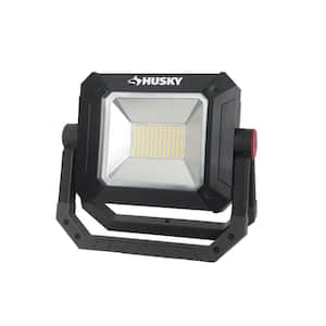 Husky 5000 Lumens LED Rechargeable Work Light EL2206-50W7 - The Home Depot