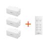 Link2Home Wireless Indoor Remote Control Outlet Switch with 3 RCVs and ...