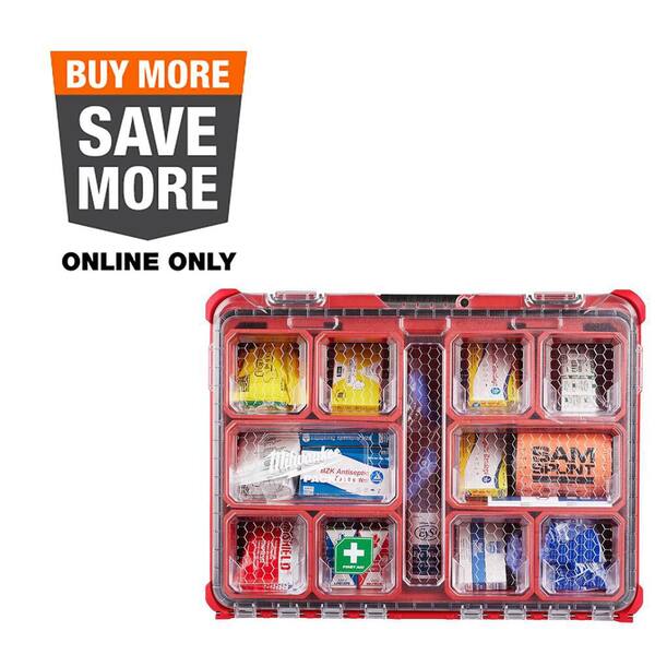 Milwaukee Class B Type 3 Packout First Aid Kit (204-Piece) 48-73-8430 ...