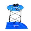 Clam Ultra-Light Folding Ice Fishing Table Blue with Black Trim 9181 ...